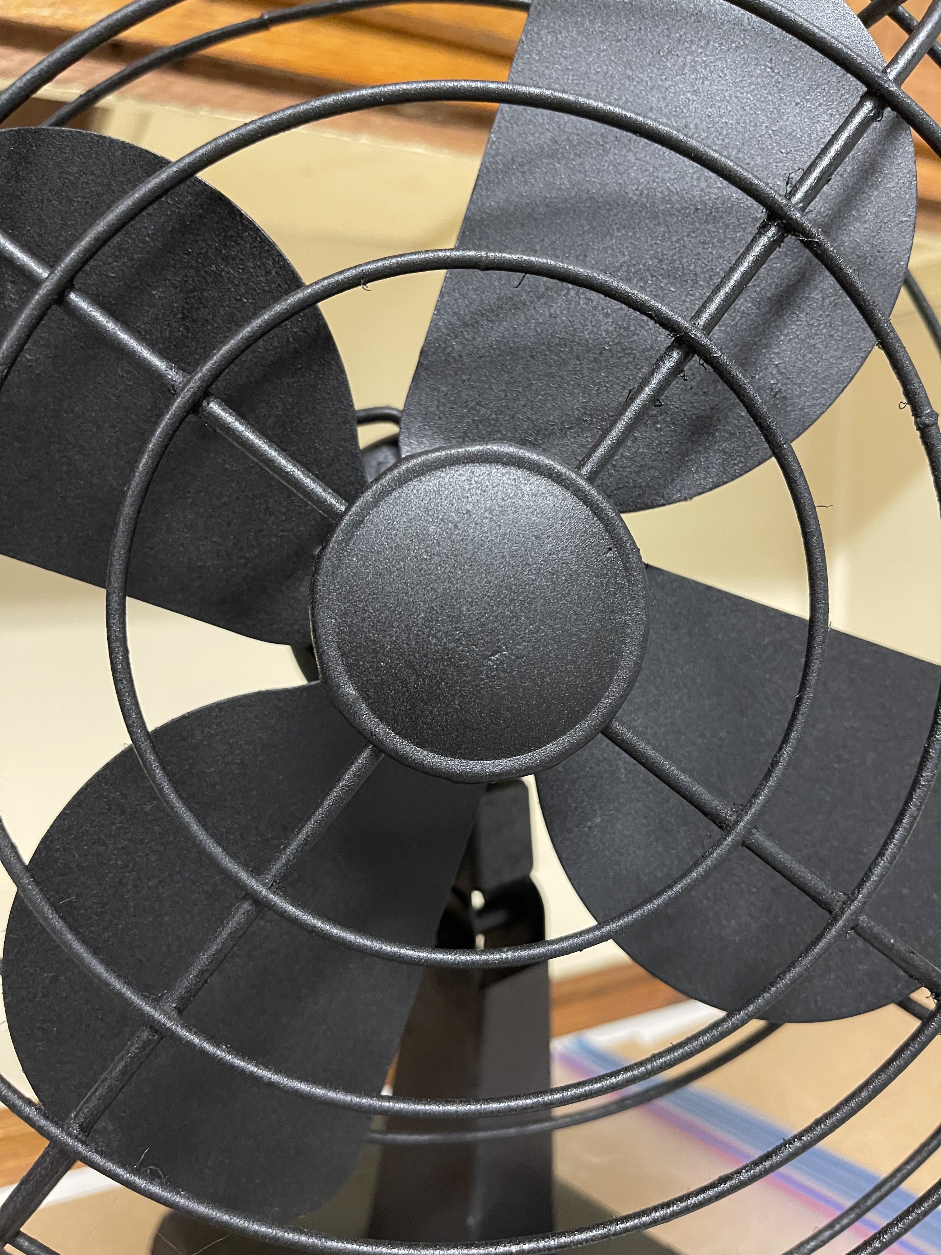 Midcentury Fan Restoration – Red Shoes. Red Wine.